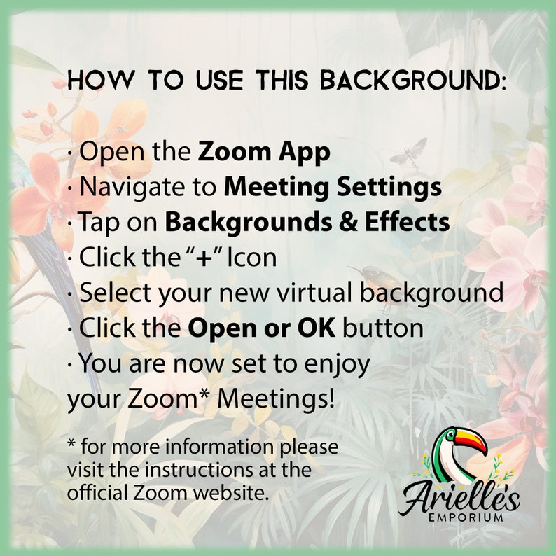 Home Office Virtual Background Zoom & Teams Designer Office Instant PNG ...
