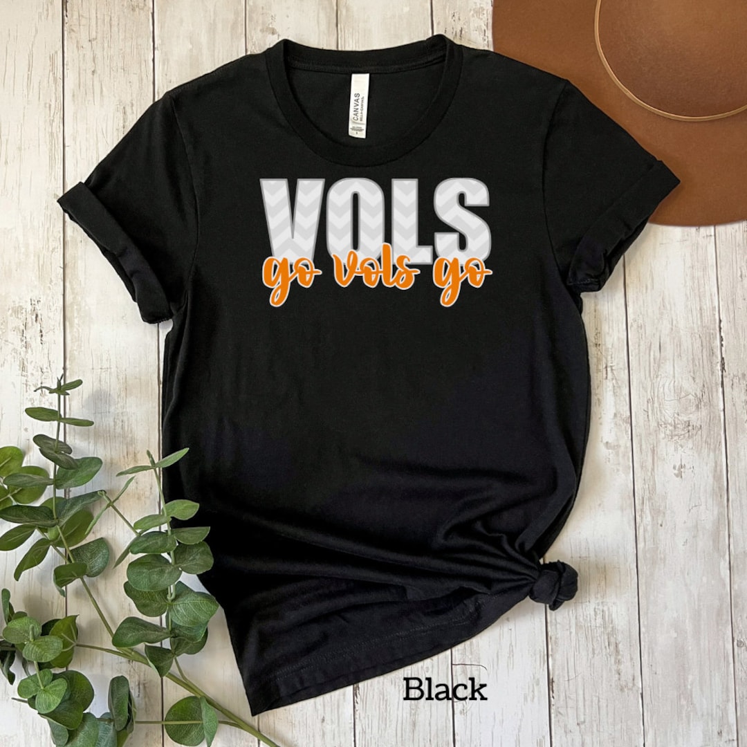 Go Vols Go Shirt Tennessee Volunteers Go Big Orange Girly - Etsy