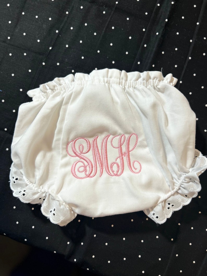 Monogram Baby Bloomers - Etsy