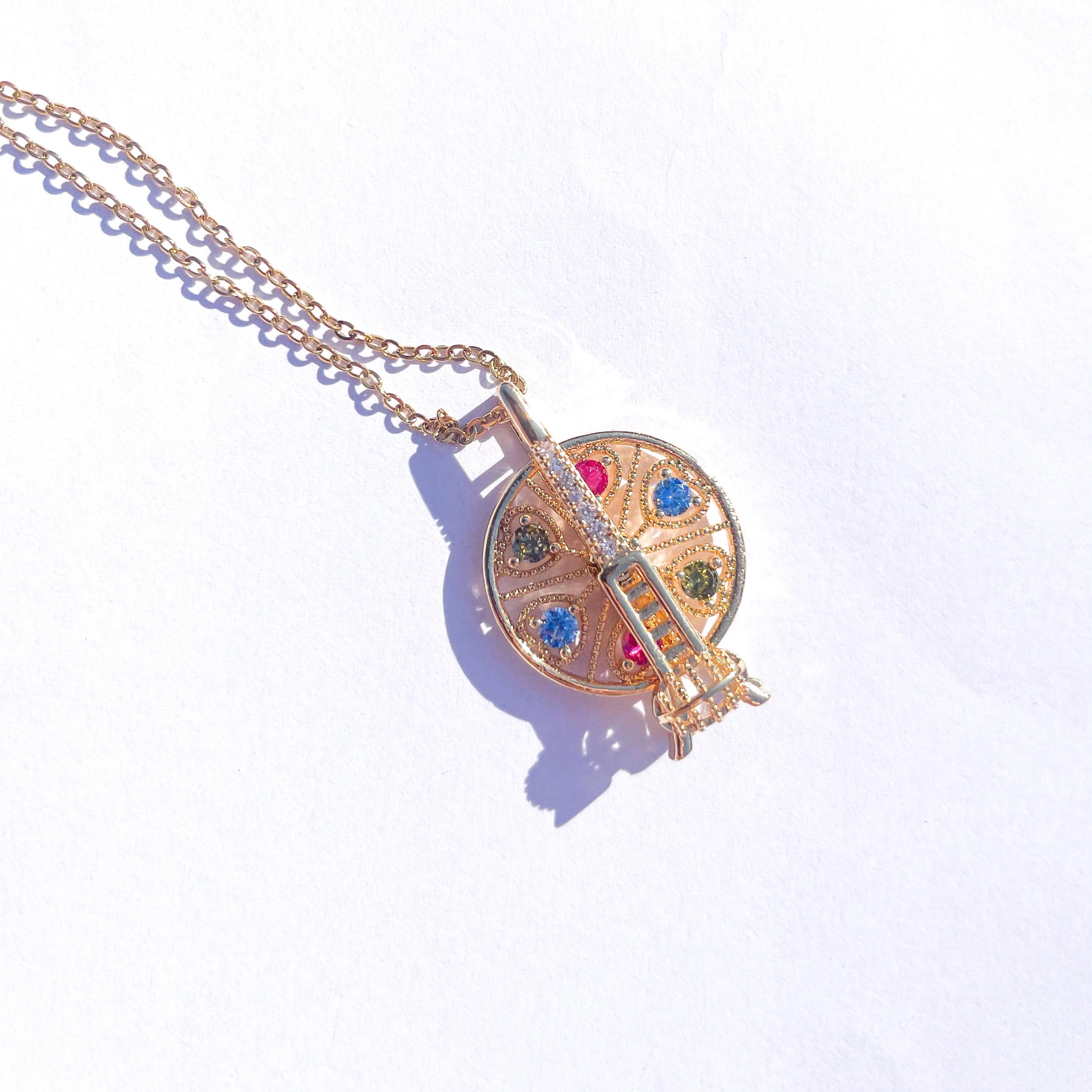 Core Memory Fidged Necklace, Ferris Wheel Necklace, Movie Inspired ...