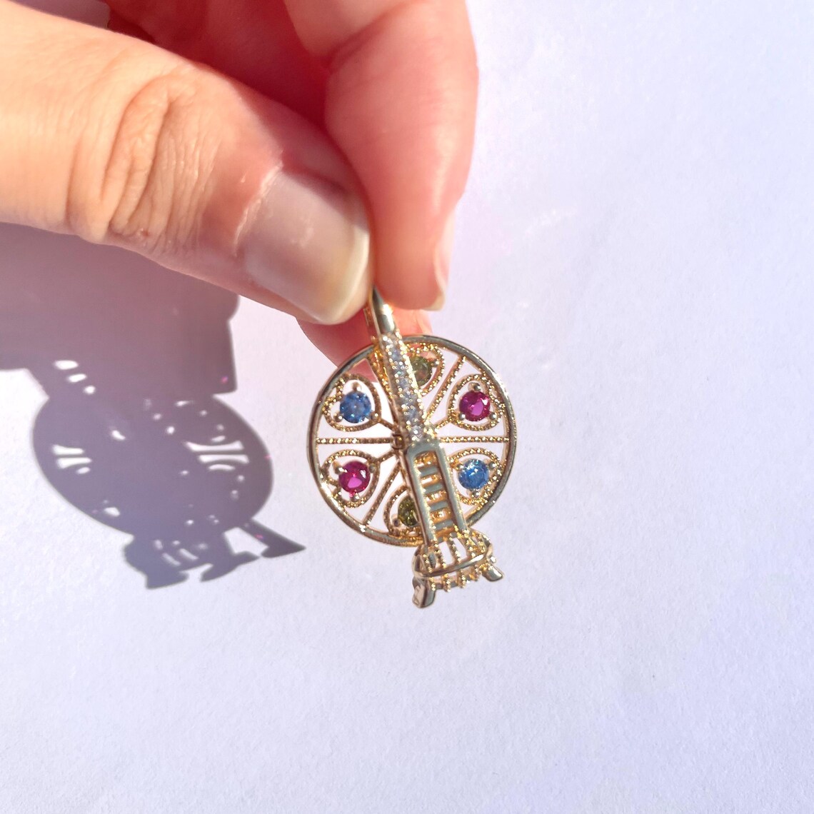 Core Memory Fidged Necklace, Ferris Wheel Necklace, Movie Inspired ...