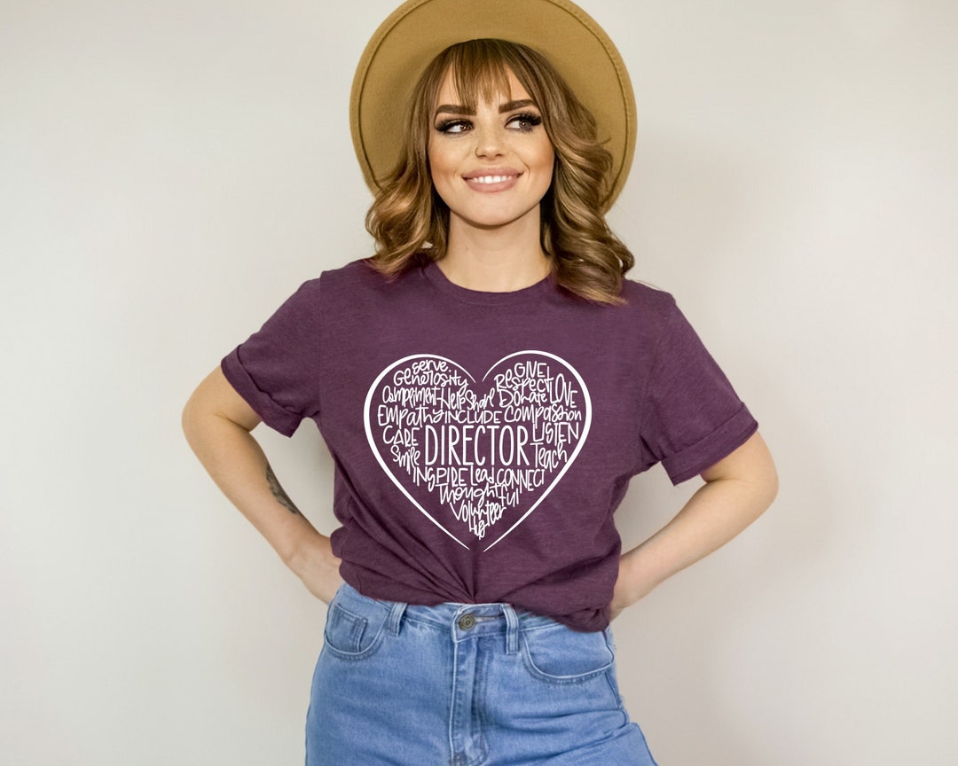 Director Shirt, School Director Gift, Daycare Director Gift, Movie ...