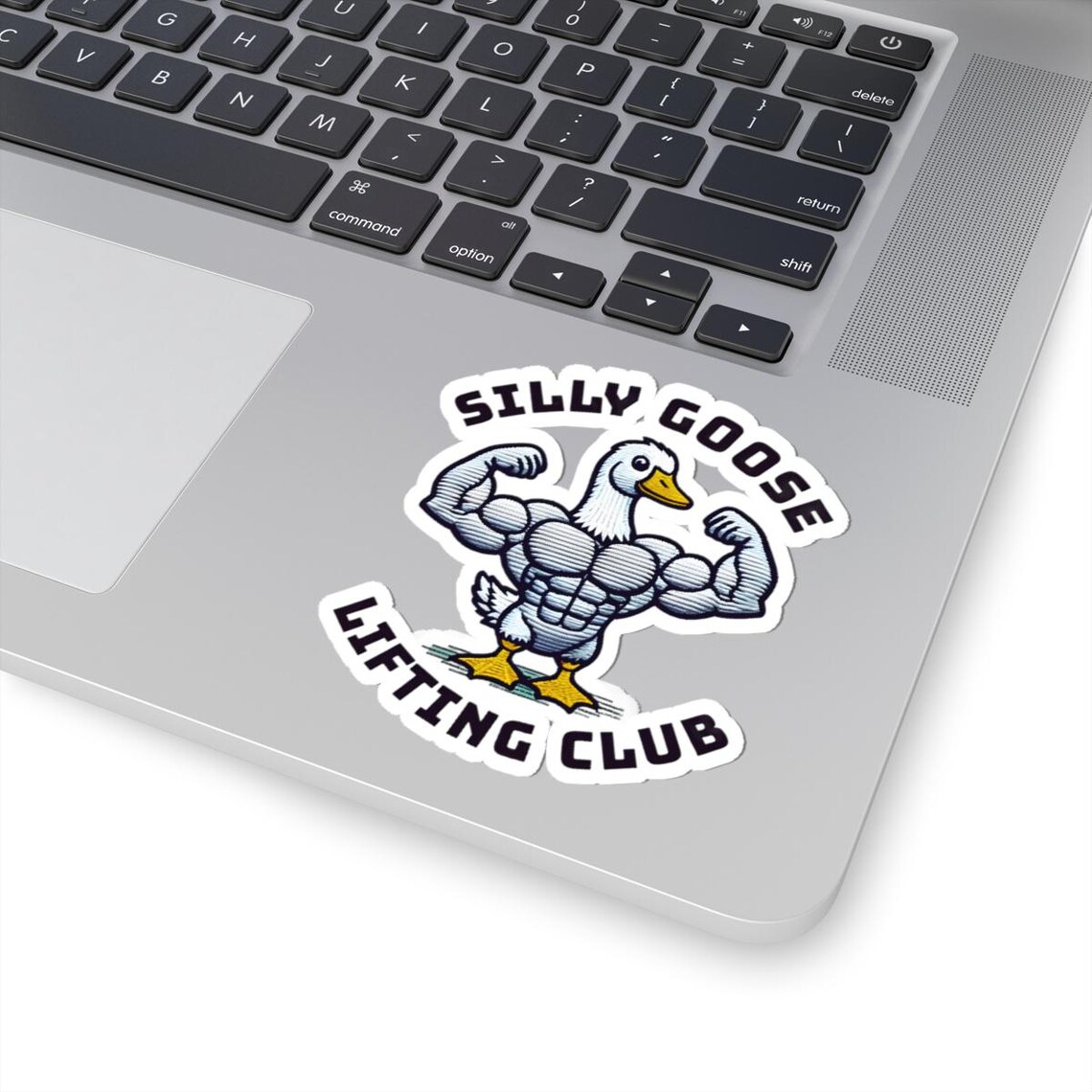 Silly Goose Lifting Club Sticker - Funny Gym & Fitness Vinyl Decal - Etsy