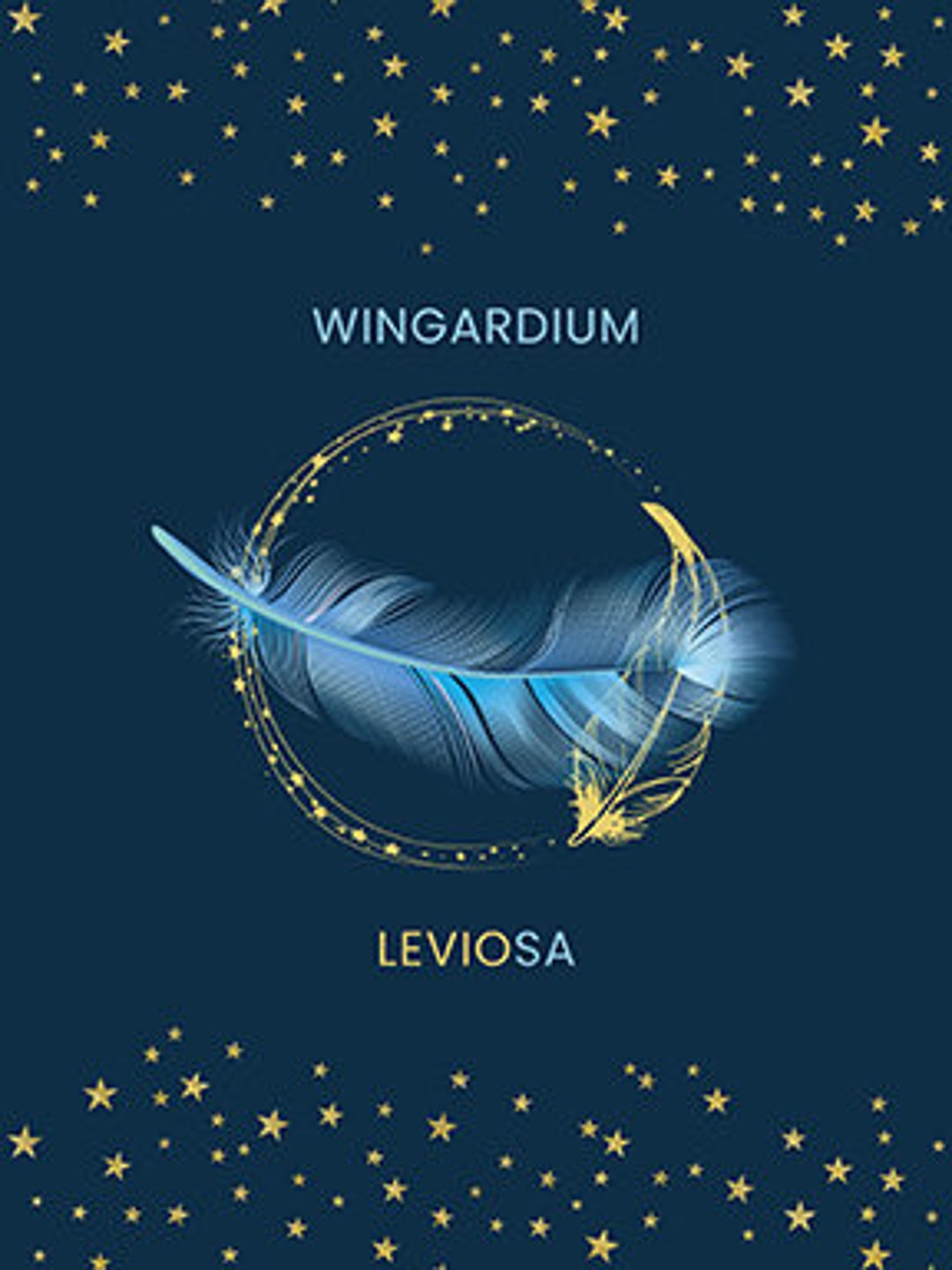 Wingardium Leviosa Elevated Feather Spell Printable - Etsy
