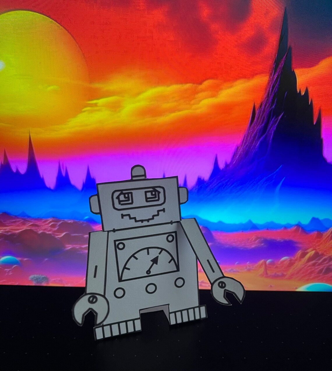 Paper Robots Printable Craft for Kids Digital PDF Download - Etsy