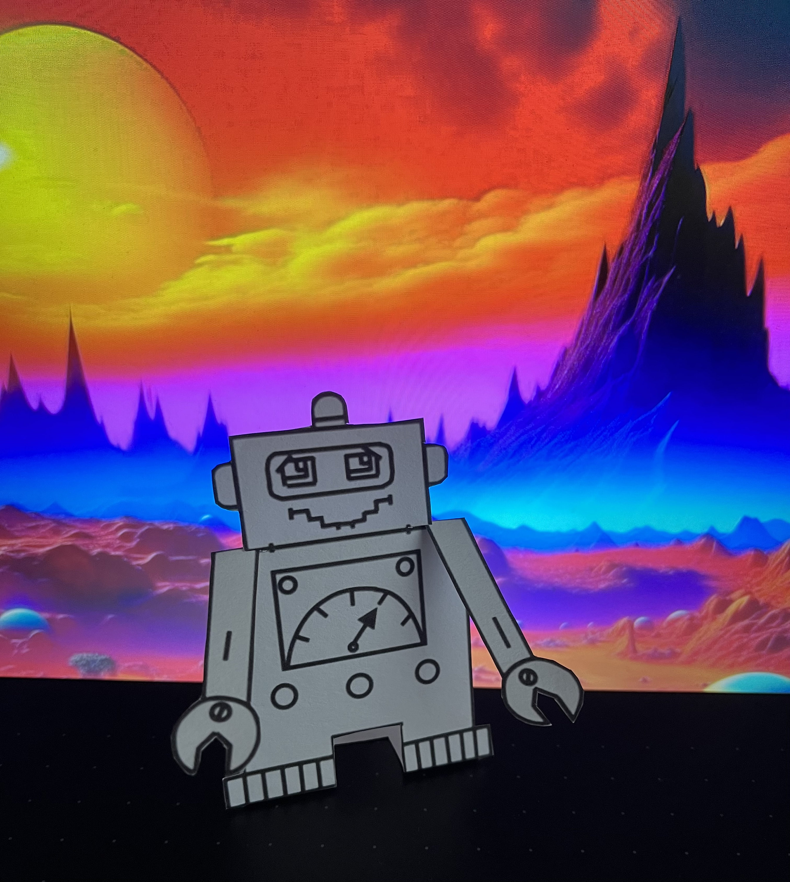 Paper Robots Printable Craft for Kids Digital PDF Download - Etsy