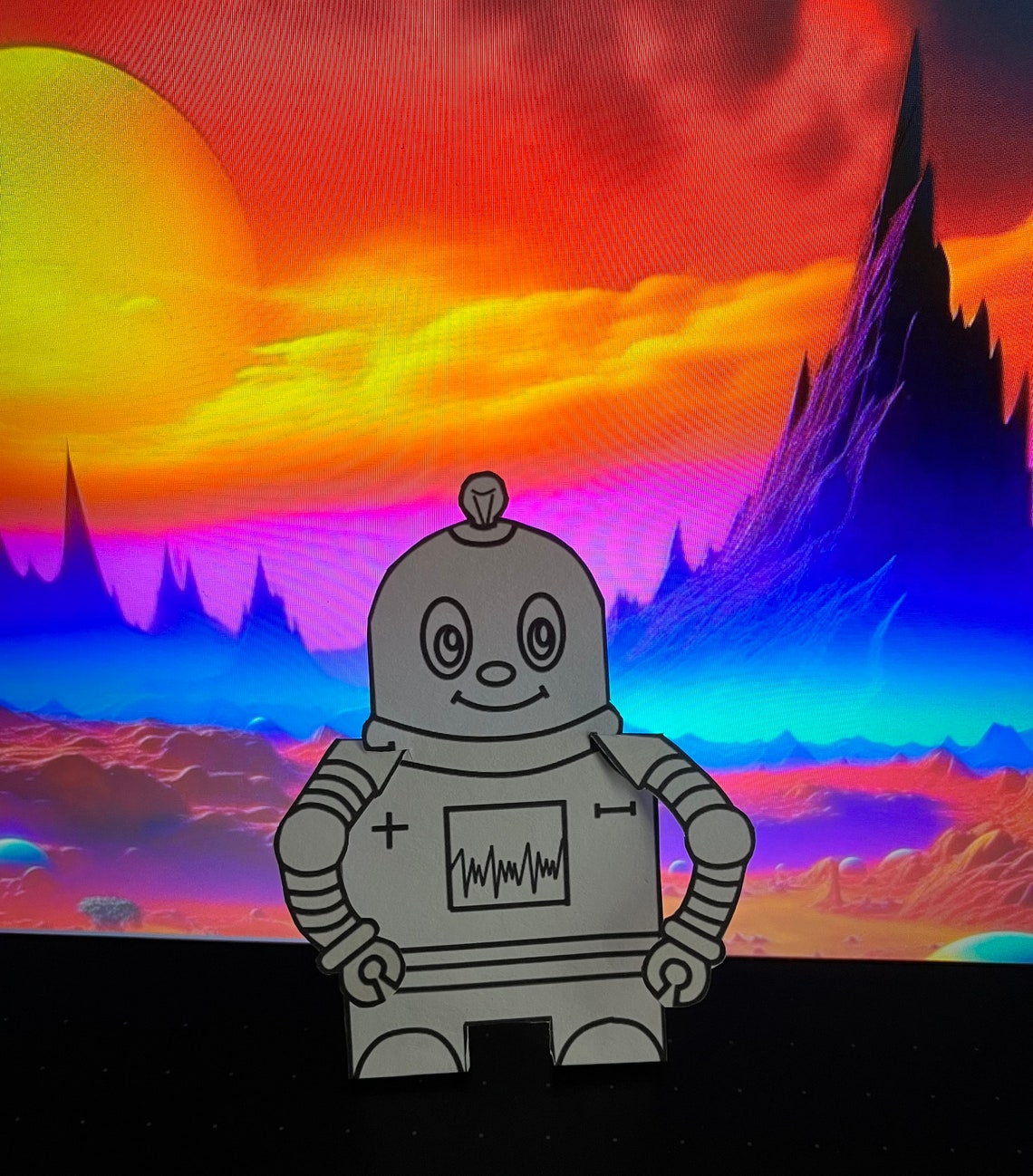 Paper Robots Printable Craft for Kids Digital PDF Download - Etsy