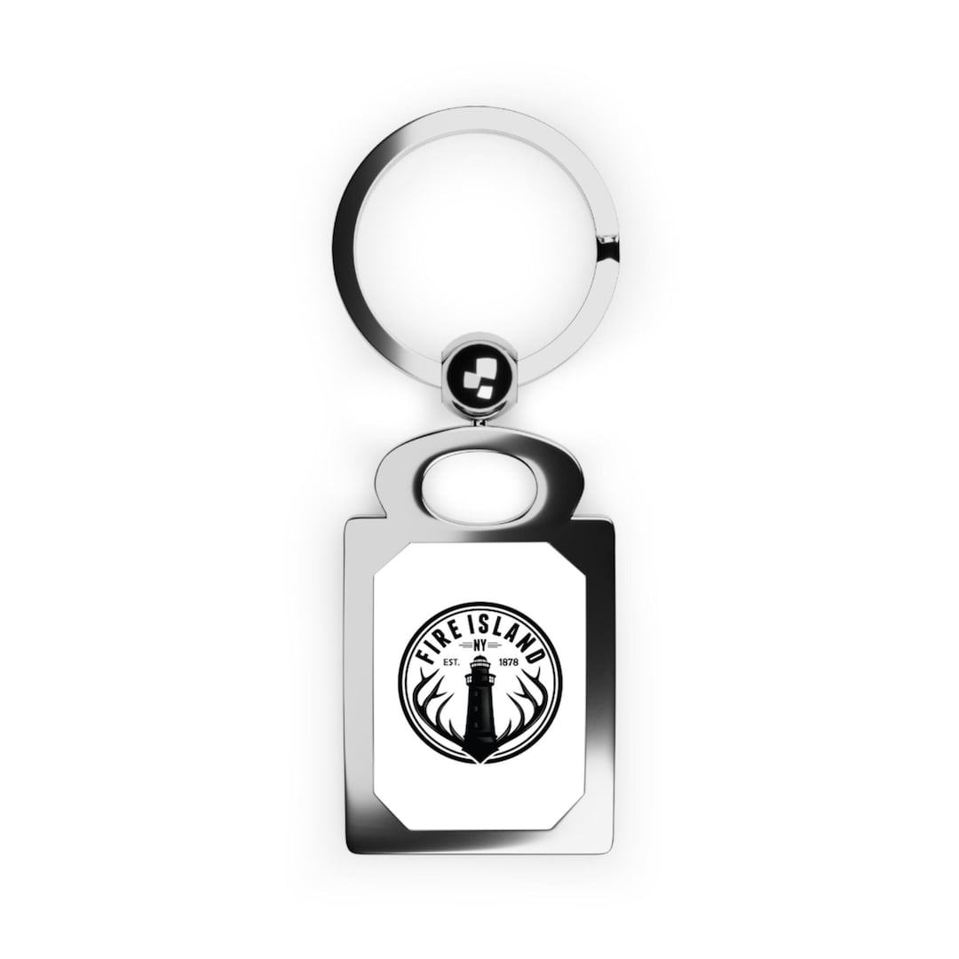 Fire Island Keyring New York Lighthouse Beach Lovers Metal Key Chain - Etsy