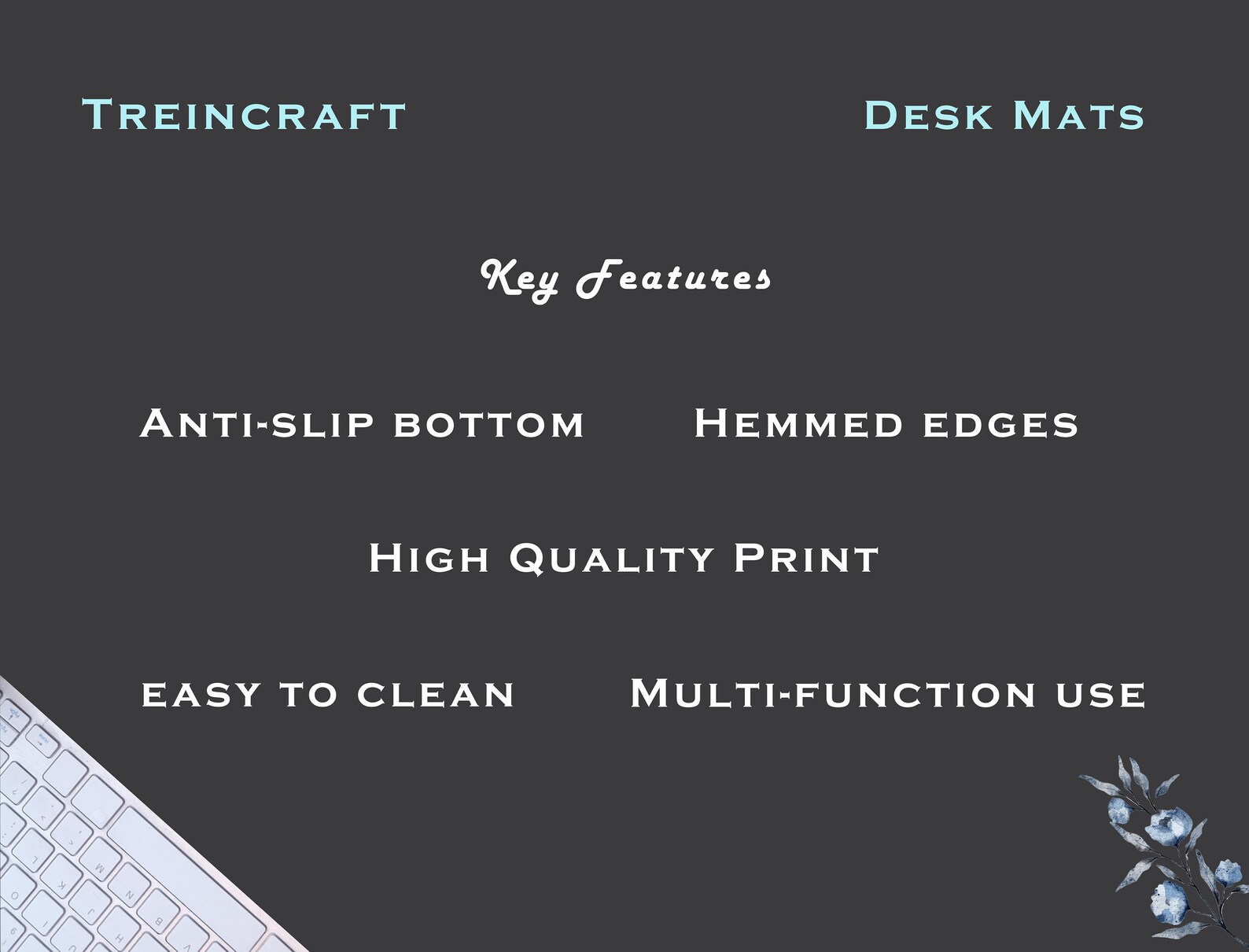 Map of Lights Desk Mat, USA Lights at Night, NASA Earth Observatory ...