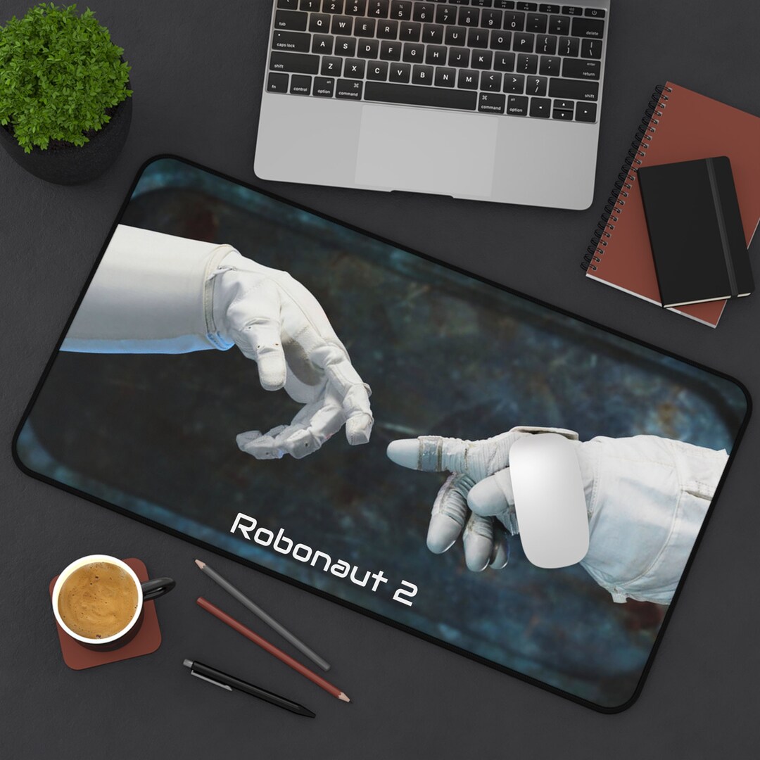 Robotics Desk Mat Nasa's Space Station Robonaut 2 Man and Machine ...