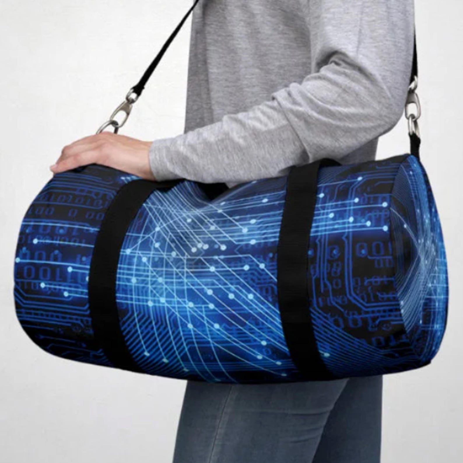 Neural Network Duffel Bag, Artificial Intelligence Deep Learning Design ...
