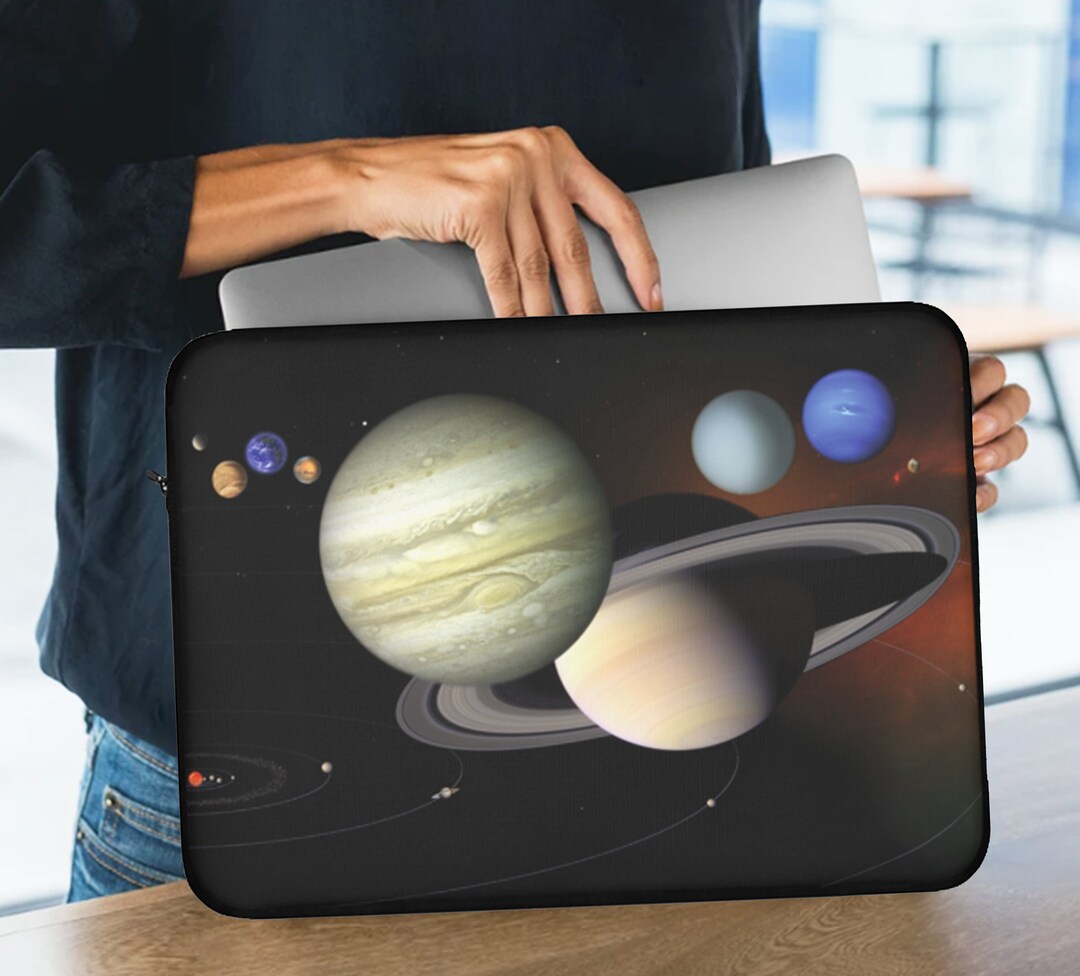 Solar System Laptop/macbook/ipad Sleeve NASA Image of Planets and Space ...
