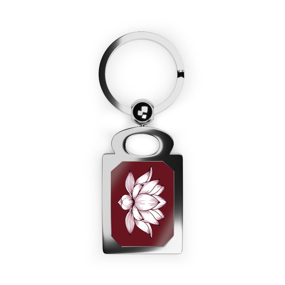 Lotus Keyring Purity Rebirth Resilience Enlightenment Lotus Flower ...