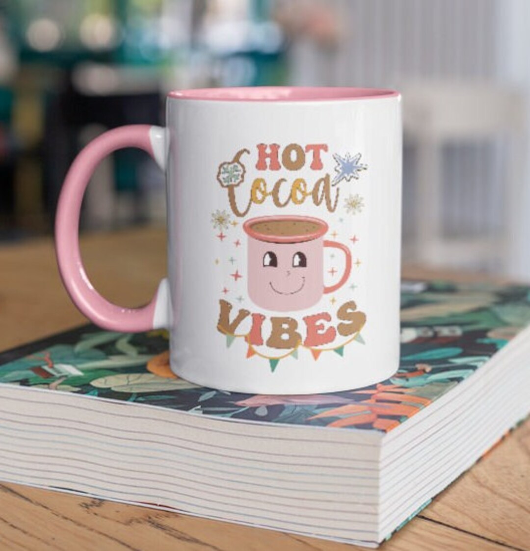 Hot Cocoa Essentials Mug Hot Cocoa Mug Bar Cart Mug Hot - Etsy
