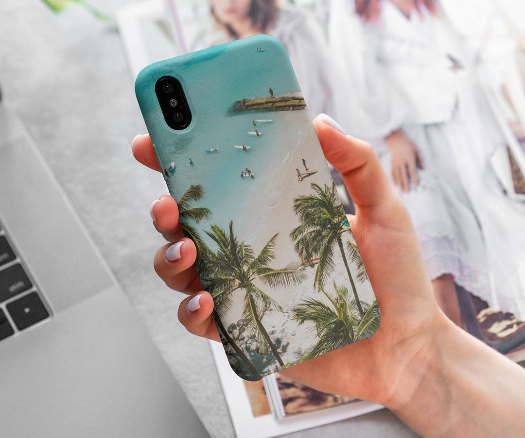 Beach Sand Ocean Waves Case, Summer Tropical Phone Case, Phone Case ...