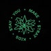 Glow in the Dark SKZ Compass Embroidered Iron on Patch. You Make Stray ...