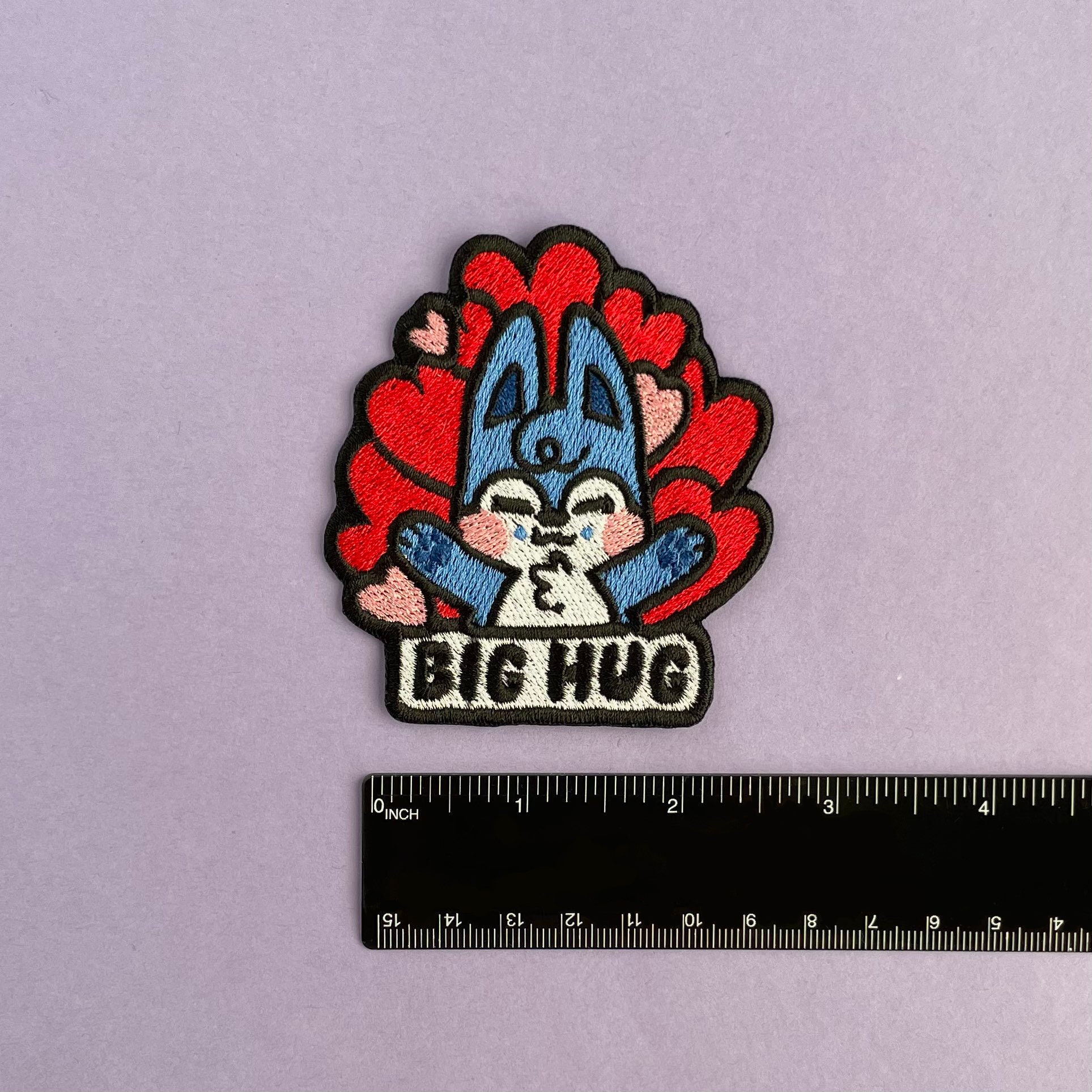 Big Hug Embroidered Iron on Patches. Skzoo Wolf Chan Iron & - Etsy