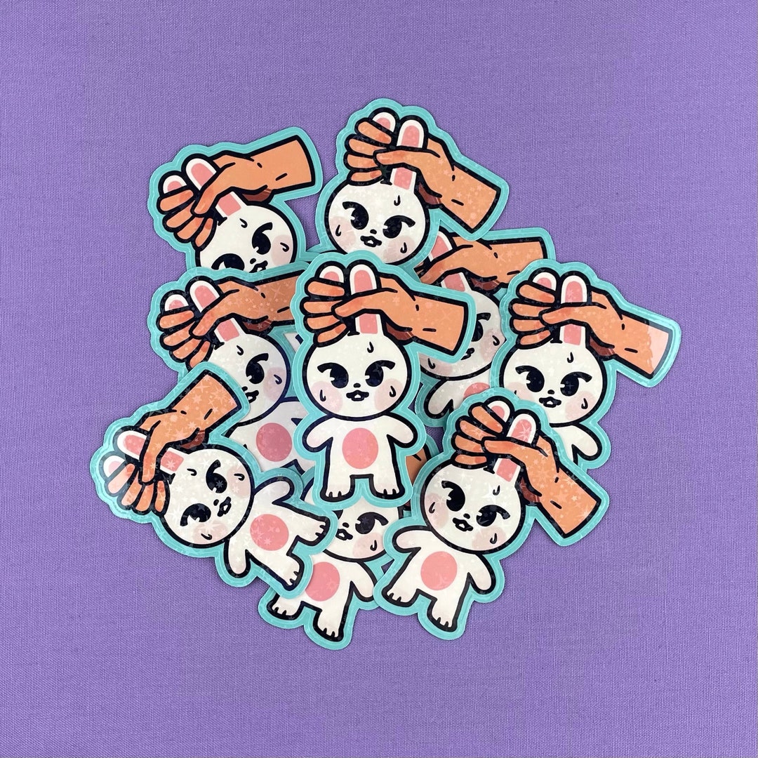 Skzoo Leebit Holographic Sticker. SKZ Lee Know Star Holo Stickers for ...