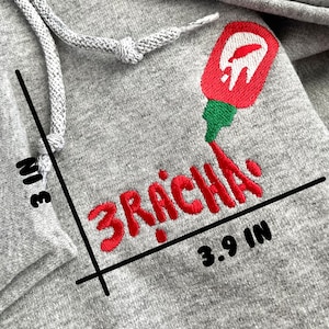 3RACHA Embroidered Hoodie. Adult Unisex. Stray Kids K-pop Sweatshirt - Etsy