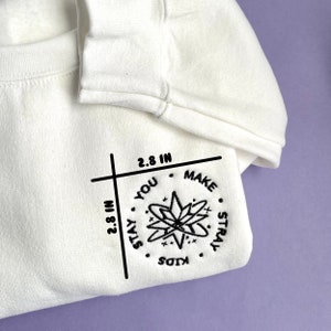 SKZ Compass Embroidered Crewneck Sweatshirt. Adult Unisex. You Make ...