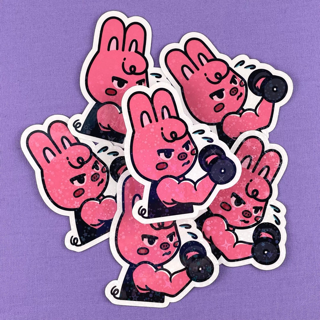 Dwaekki Holographic Stickers. Skzoo Star Holo Stickers for Laptop ...