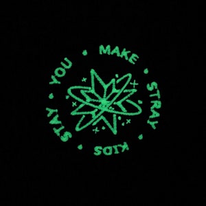 Glow in the Dark SKZ Compass Hoodie. Adult Unisex. You Make Stray Kids ...