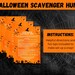 Halloween Printable Activity Bundle | Halloween Scavenger Hunt ...