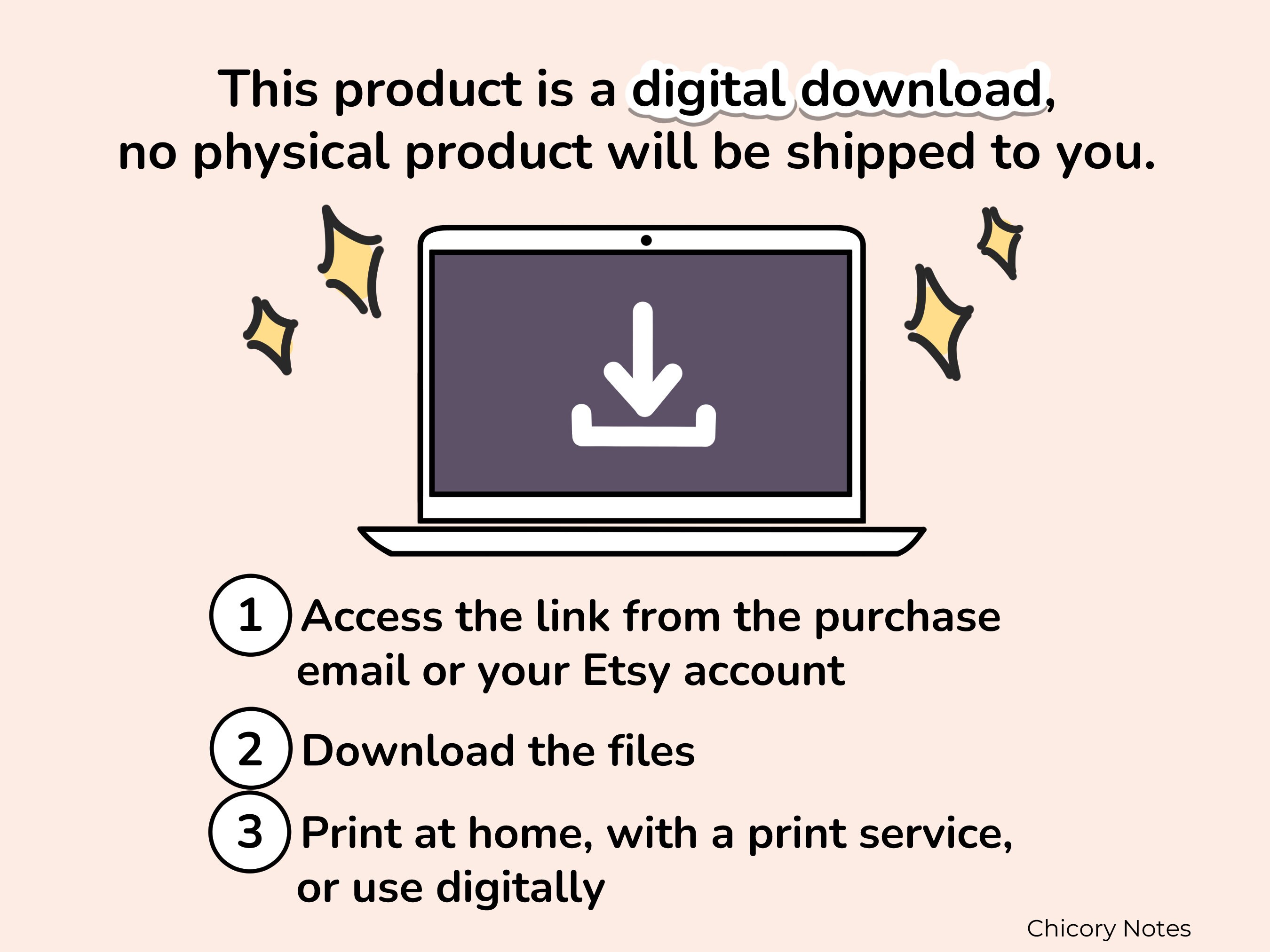 Weekly, Daily Printable Planner Bundle Birth Flower Cover Pages Hand ...