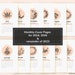 Weekly, Daily Printable Planner Bundle Birth Flower Cover Pages Hand ...