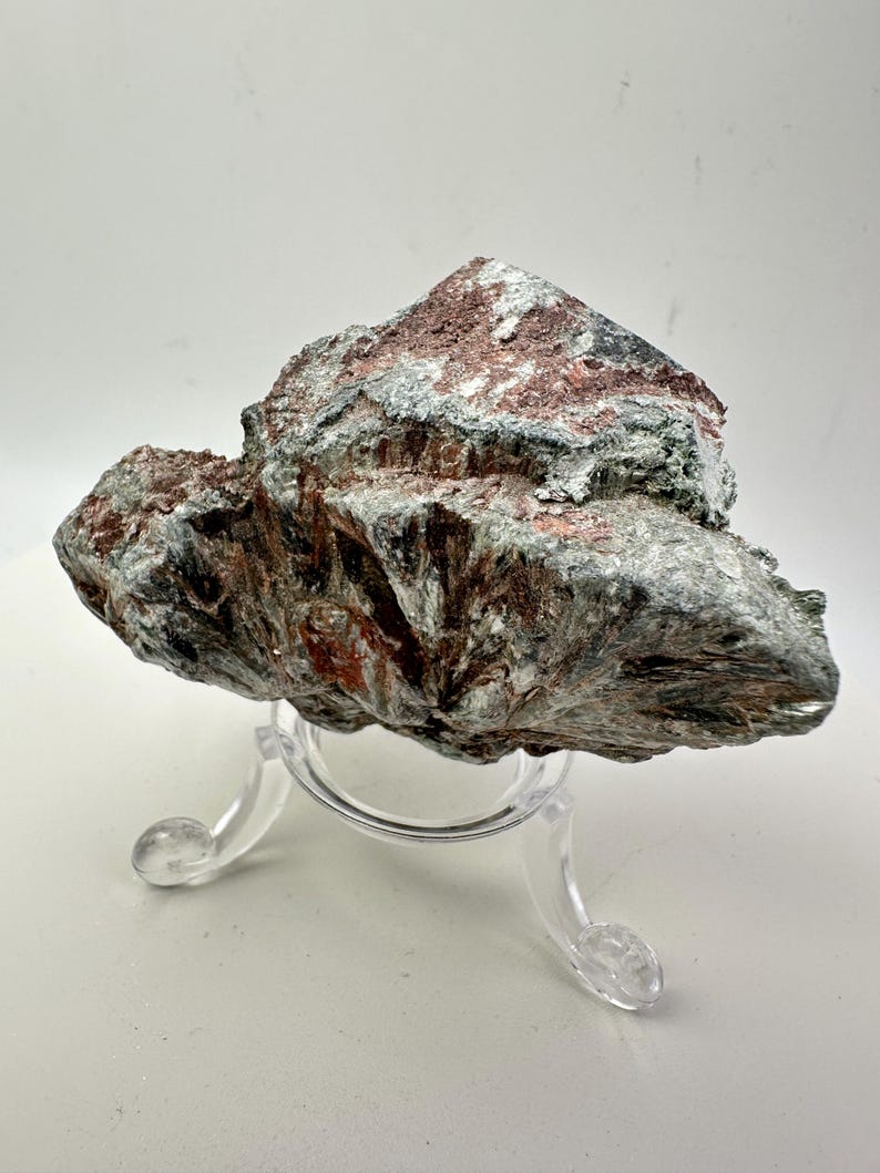 Clinochlore Specimen, Raw Fan Formation, Silver Green - 95 Grams - Etsy UK