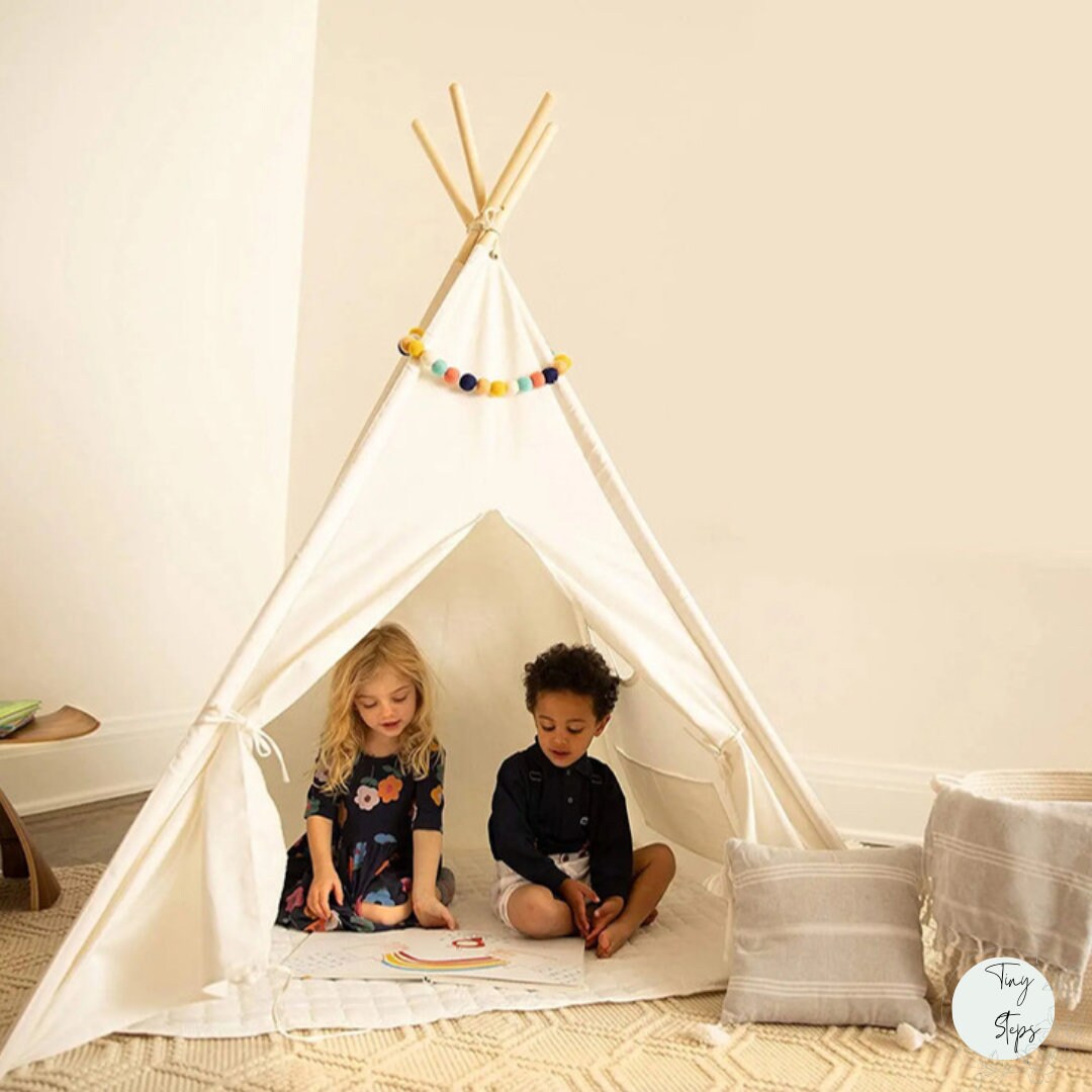 Teepee Tent for Kids, Play Tent, Kids Teepee, Girls Tent, Boho Teepee ...