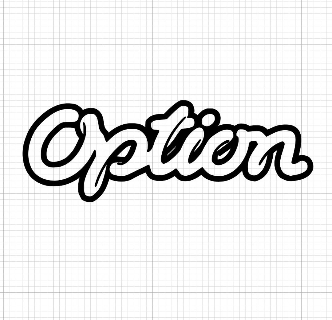 JDM Option Magazine Racing Vinyl Decal for Window - Etsy