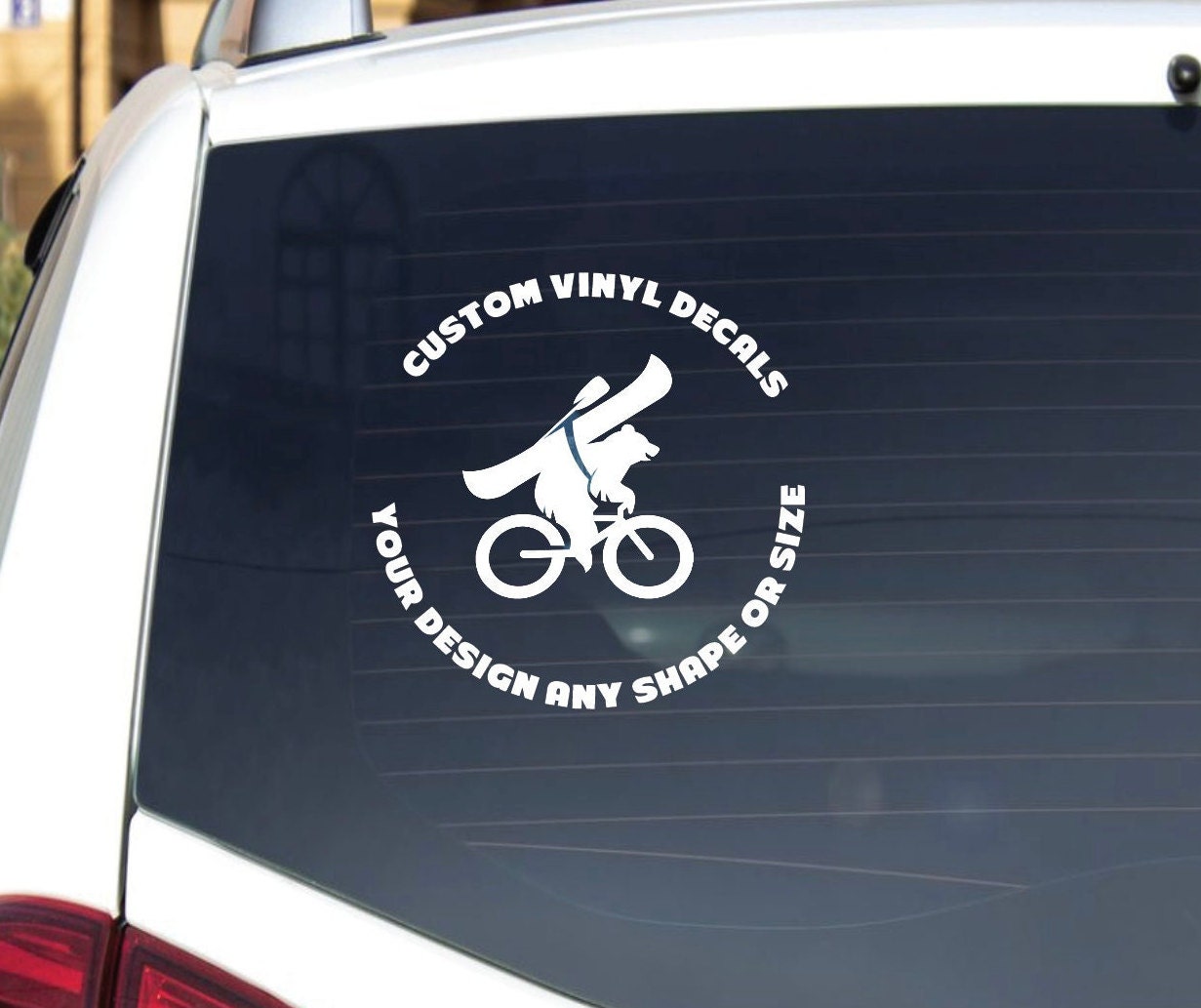 Custom Vinyl Decals Your Logo or Image Car or Window Vinyl Decal ...