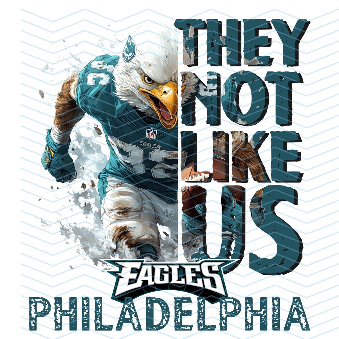 They Not Like Us Eagles - Etsy