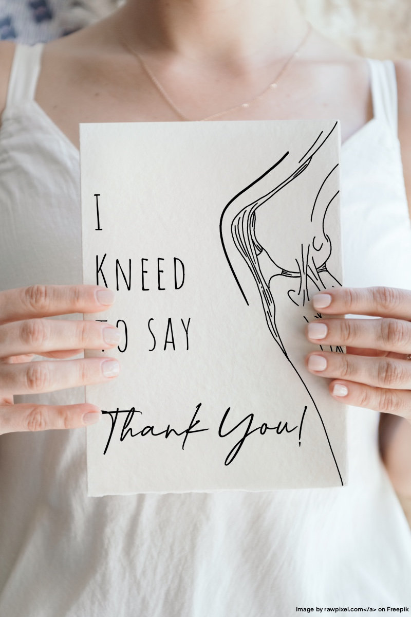 Physical Therapy Thank You Card, Anatomy Gift (digital Download) - Etsy