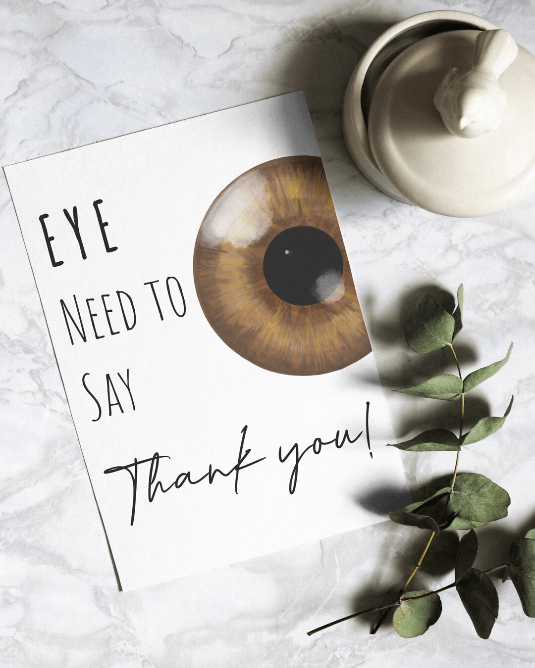 Funny Eye Doctor Gift DIGITAL DOWNLOAD CARD for Ophthalmologist - Etsy