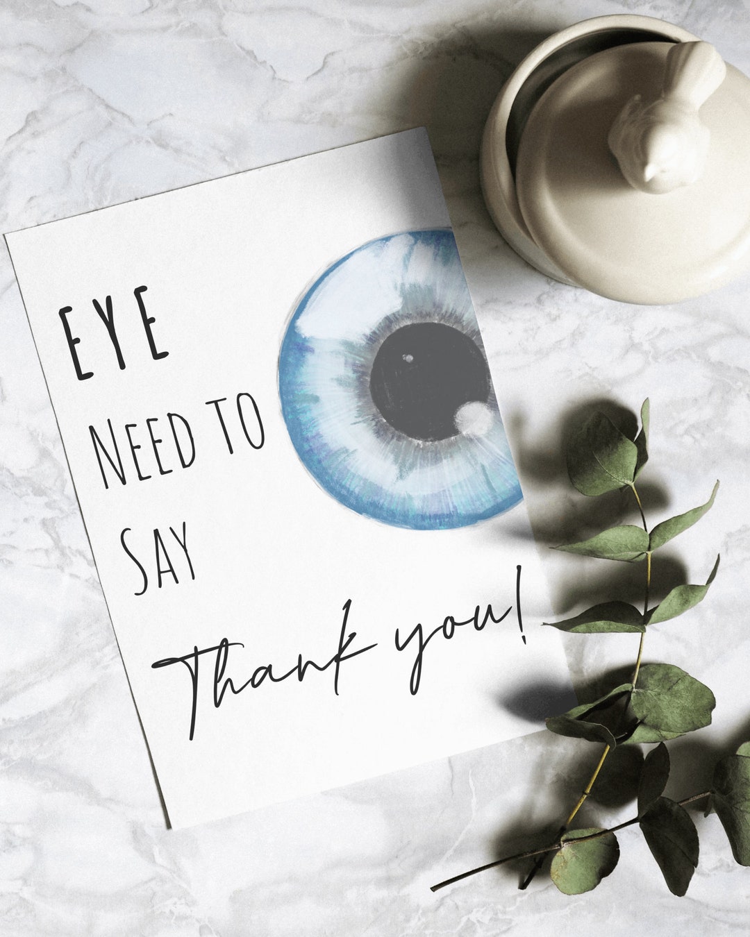 Funny Eye Doctor Gift DIGITAL DOWNLOAD CARD for Ophthalmologist - Etsy