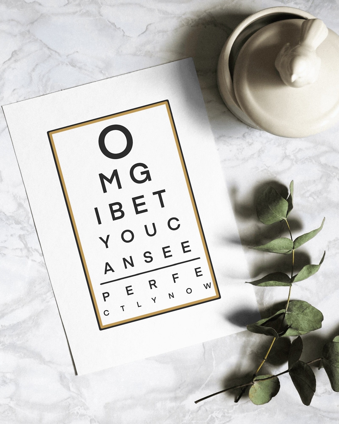 Cheeky & Funny Homemade Eye Operation Card for Get Well Soon With ...