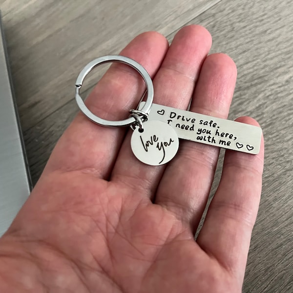 Drive Safe Keychain - Etsy