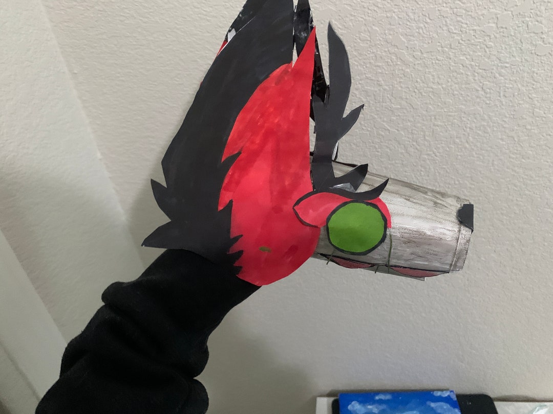 Alastor Dragon Puppet ON HOLD - Etsy
