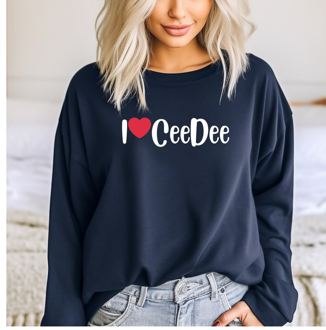 Dallas Cowboys Ceedee Lamb Sweatshirt Adult Navy I Heart Ceedee Dallas ...