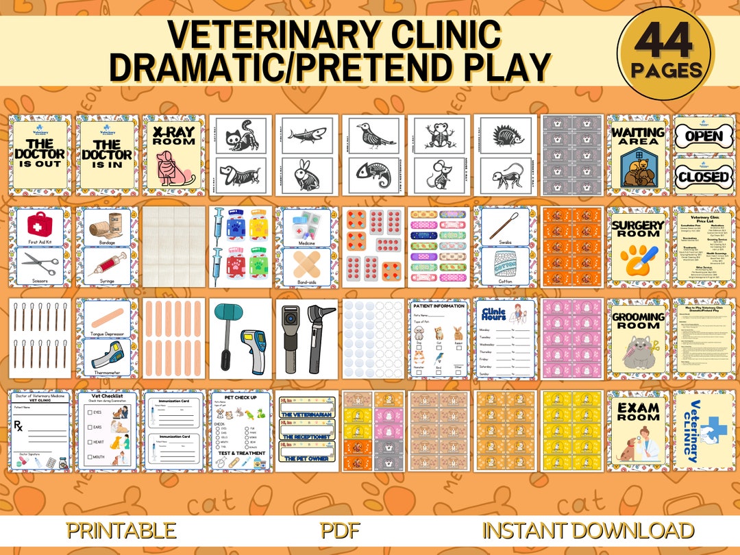 Dramatic Play, Kids Games, Kids Veterinary Dramatic Play, Kids Vet ...