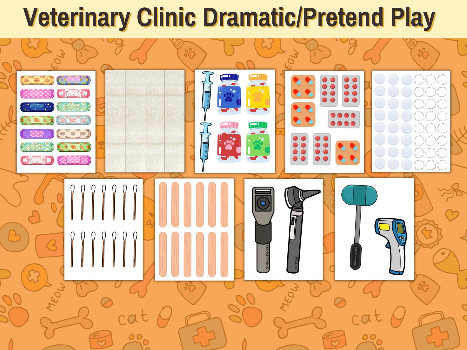 Dramatic Play, Kids Games, Kids Veterinary Dramatic Play, Kids Vet Clinic, Kids Activity, Kids ...