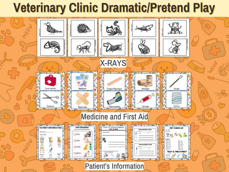 Dramatic Play, Kids Games, Kids Veterinary Dramatic Play, Kids Vet ...