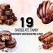 Chocolate Candy Watercolor Clipart Set - Watercolor Candy Clipart ...