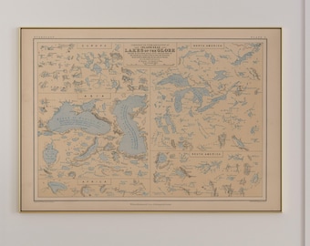 United States Rivers United States Hydrological Map 36x24 Inches ...
