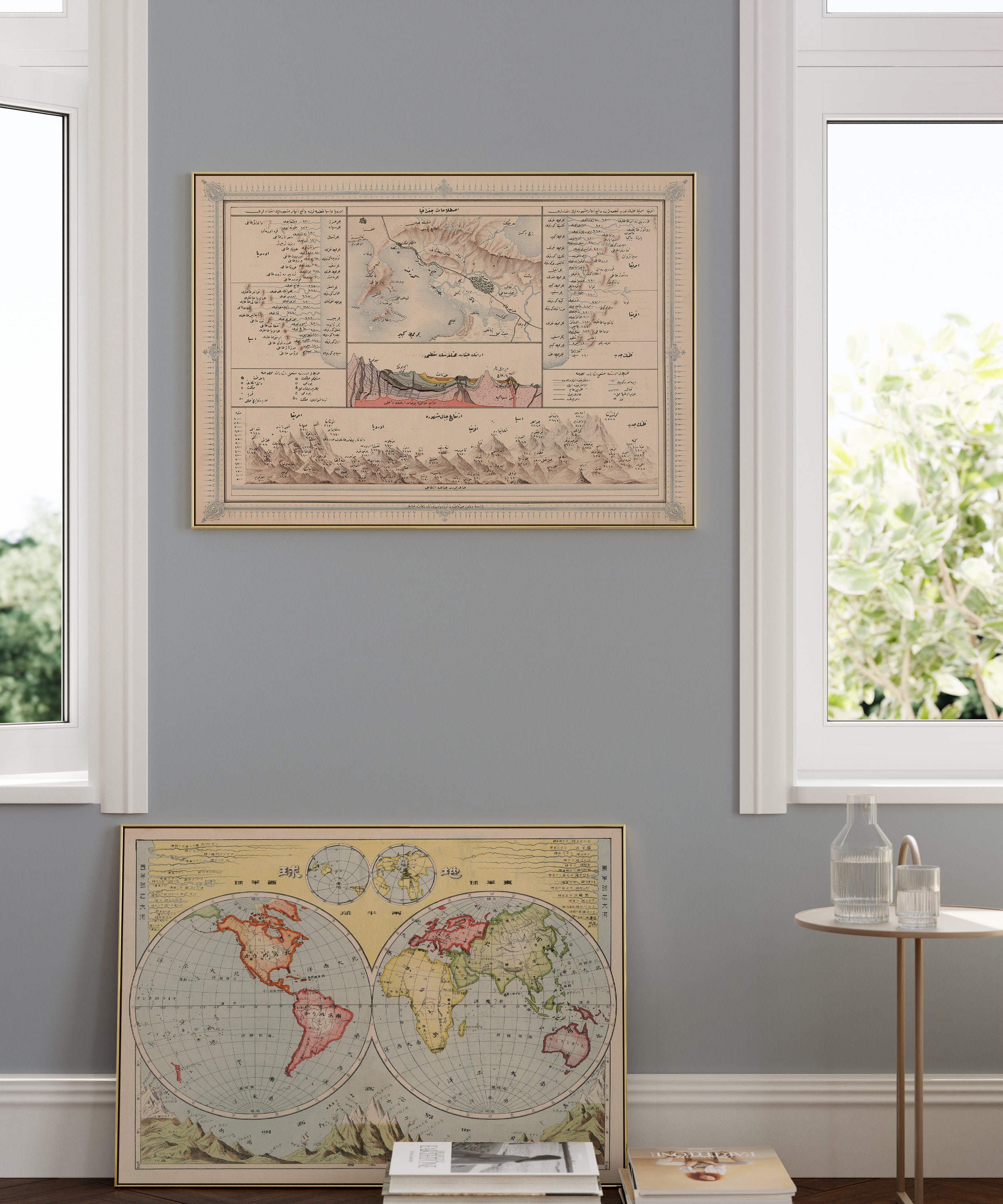 Arab Map of Geographical Terminology Turkish Archival Documents ...