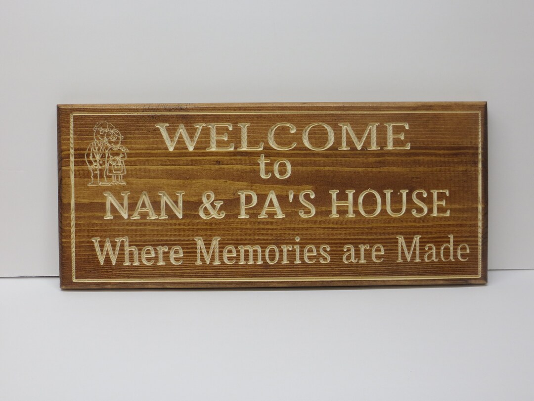 Wooden Wall Plaque Handmade-custom Wood Cnc Sign-custom Made Wood Sign ...