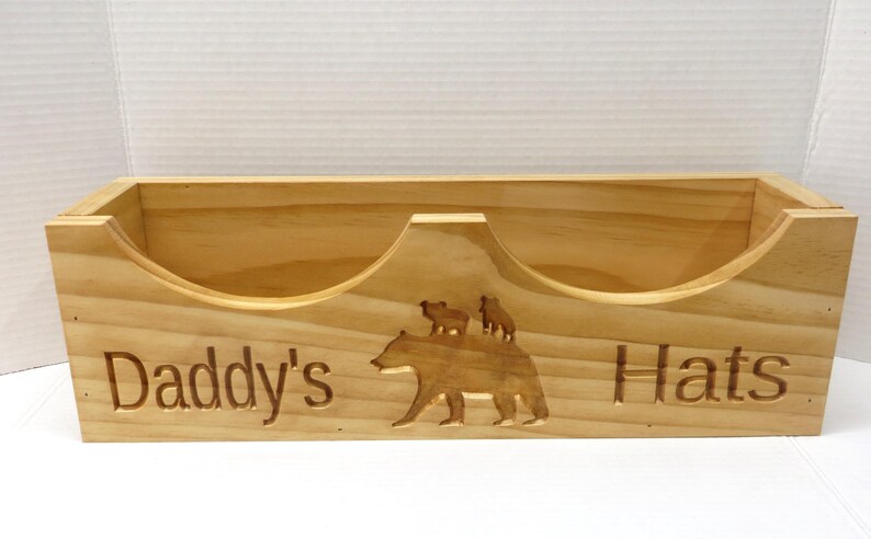 Wooden Hat Box, Wood Hat Box, Baseball Cap Holder, Hat Organizer, Cap ...