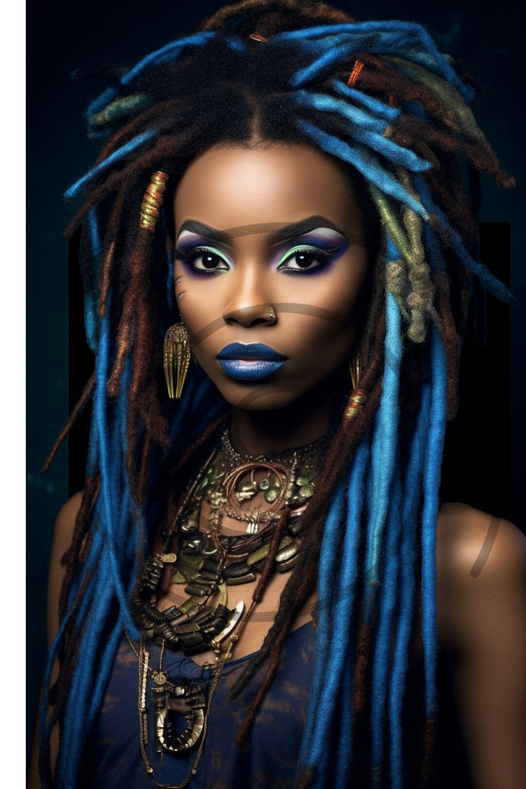 Locs of Love, Dreadlocs, Black Woman Dreadlocks, PNG Afro Fashion ...